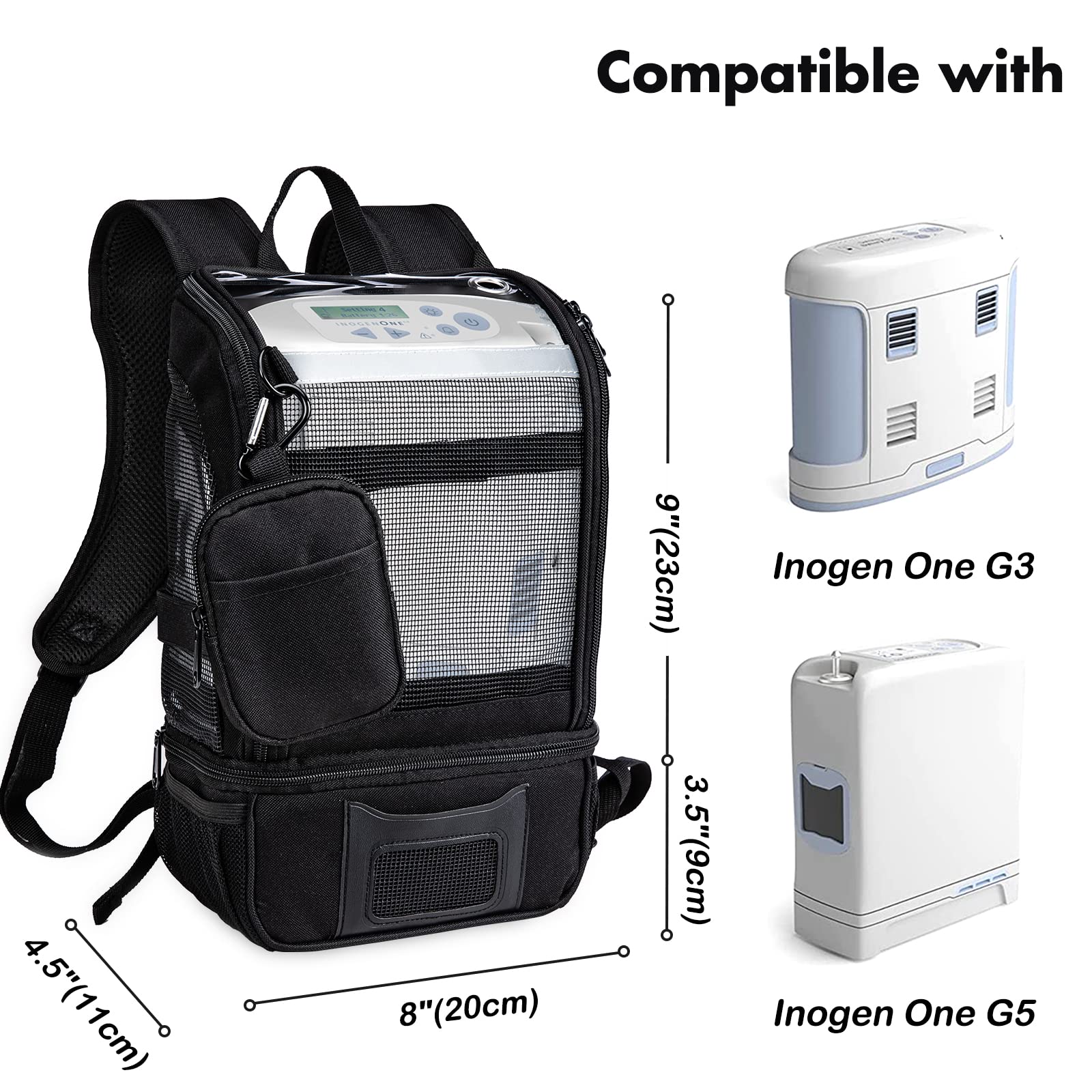 Mua Portable Oxygen Concentrators Backpack Compatible with Inogen One G3 & Inogen One G5, Inogen ...