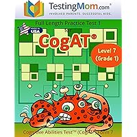 Amazon.com: CogAT Form 7 and 8 Test Prep Workbook – Grade 1 (Level 7 ...
