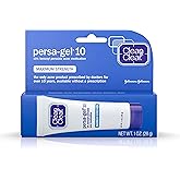 Amazon.com: Clean & Clear Persa-Gel 10 Oil-Free Acne Spot Treatment with Maximum Strength 10% ...