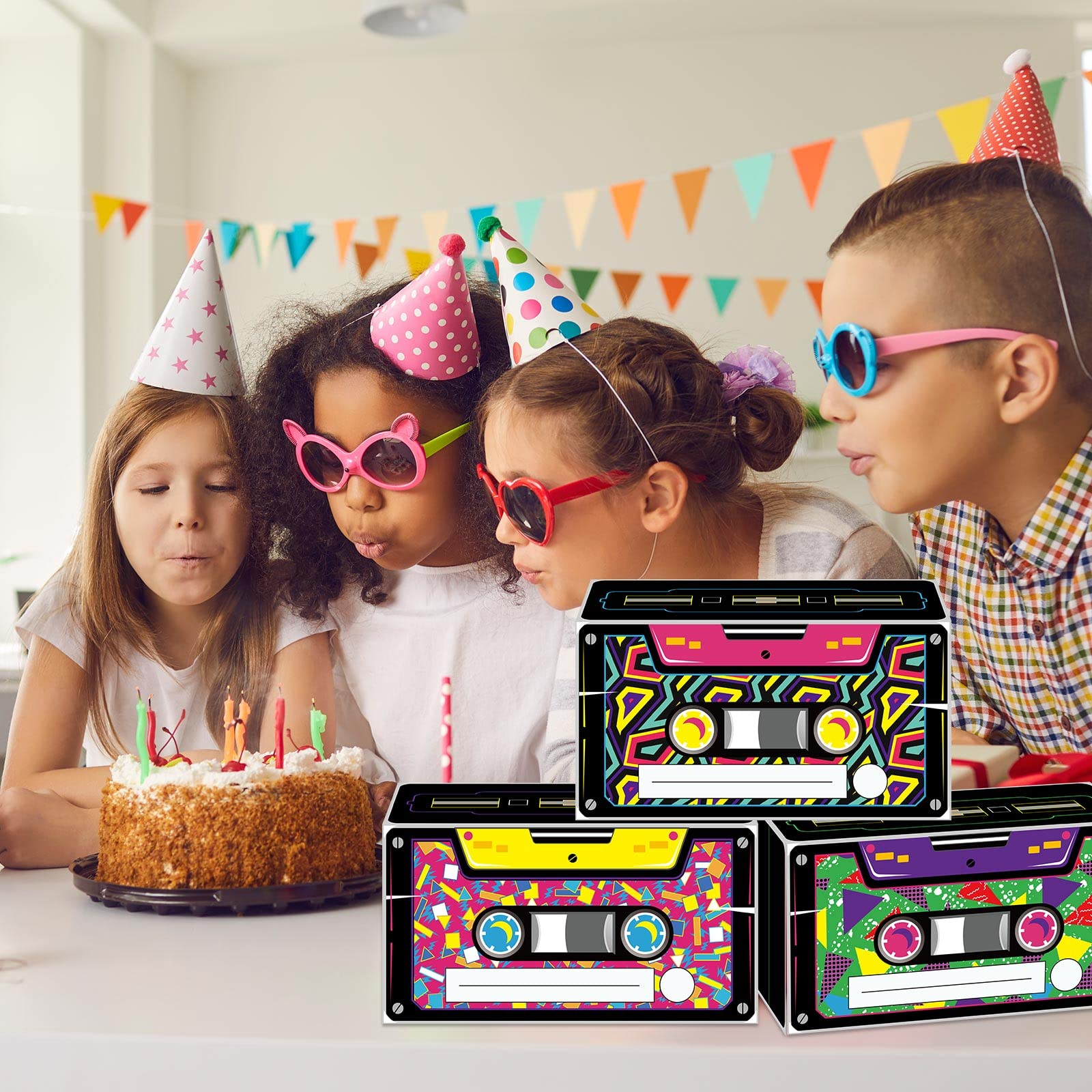 Mua Funrous 12 Pcs 80s90s Favor Boxes Retro Radio Gift Boxes Back to ...