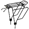 Ibera Bike Rack - Bicycle Touring Carrier Plus+ for Non-Disc Brake Mount, Frame-Mounted for ...