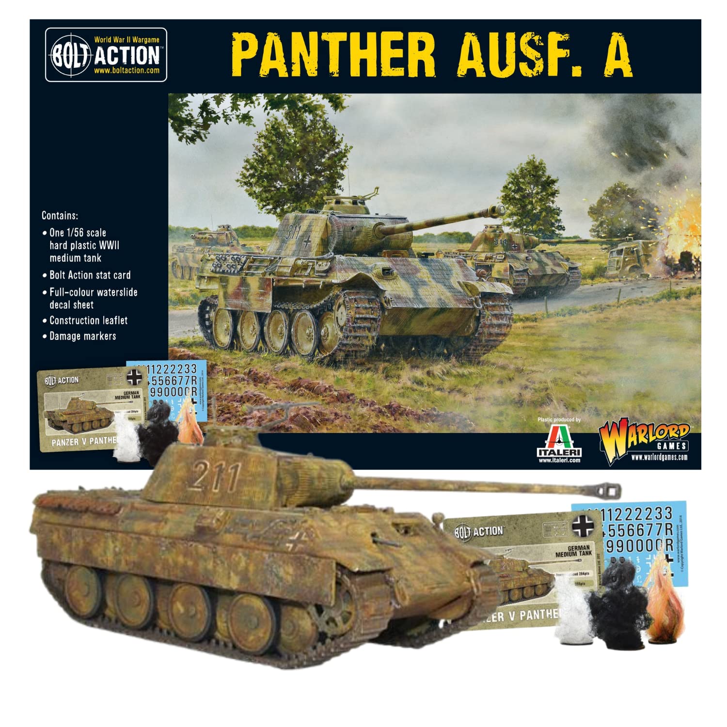 Mua Wargames Delivered Bolt Action: Tank War - Panther Ausf. A, World ...