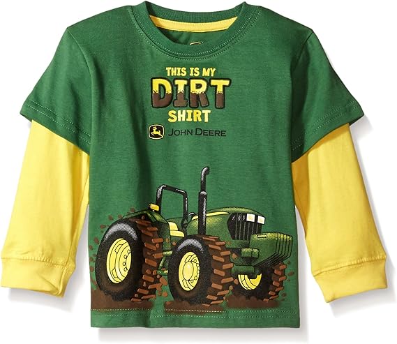 Amazon.com: John Deere Baby Boys' 2 for Tee: Clothing