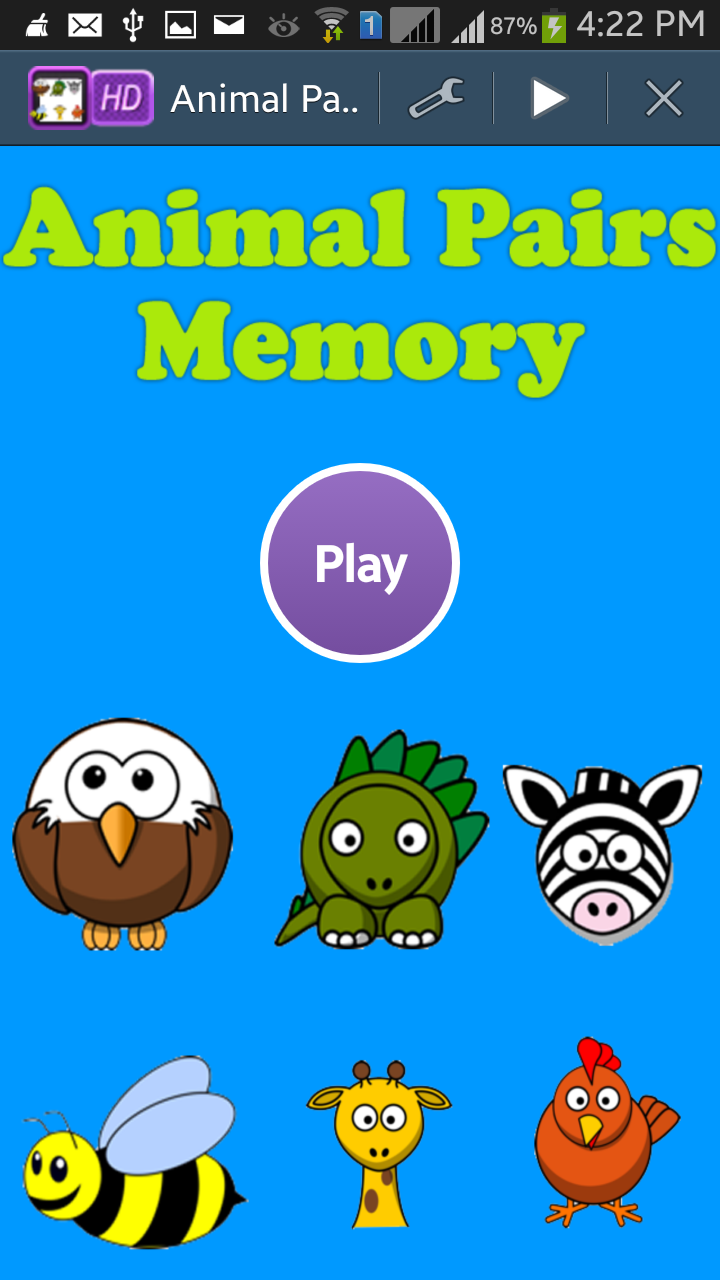 Animal Pairs Memory Game: Amazon.es: Appstore para Android