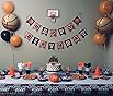 Amazon.com: Basketball Birthday Party Decoration Slam Dunk Kids ...