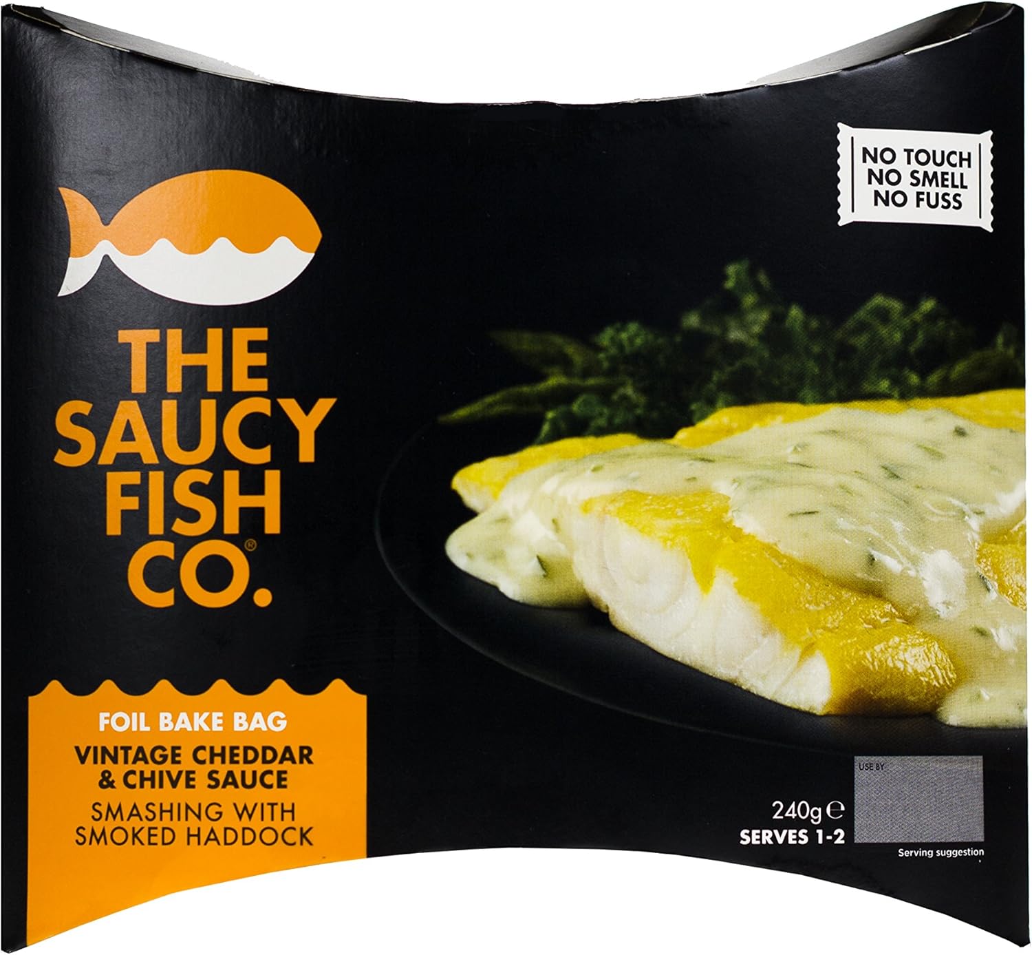 The Saucy Fish Smoked Haddock with Vintage Cheddar and Chive Sauce, 240 ...