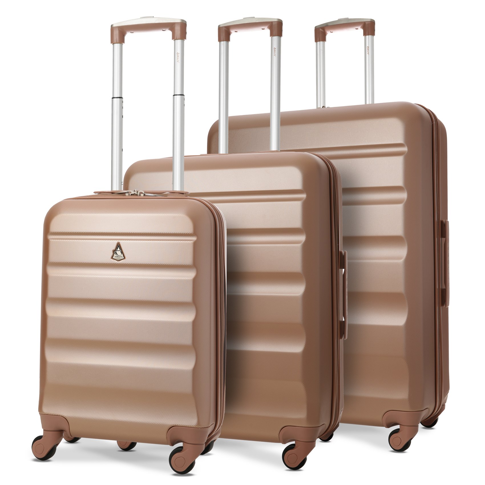 Lightweight 4 Wheel ABS Hard Shell Luggage Suitcase Travel Trolley 3 Lightweight 4 Wheel ABS Hard Shell Luggage Suitcase Travel Trolley 3