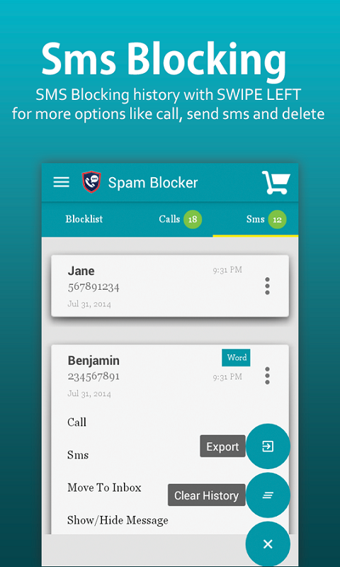 Spam Call and Sms Blocker: Amazon.es: Appstore para Android