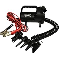Amazon.com : RAVE Sports 12V High Pressure Inflator/Deflator , Black, 5 ...