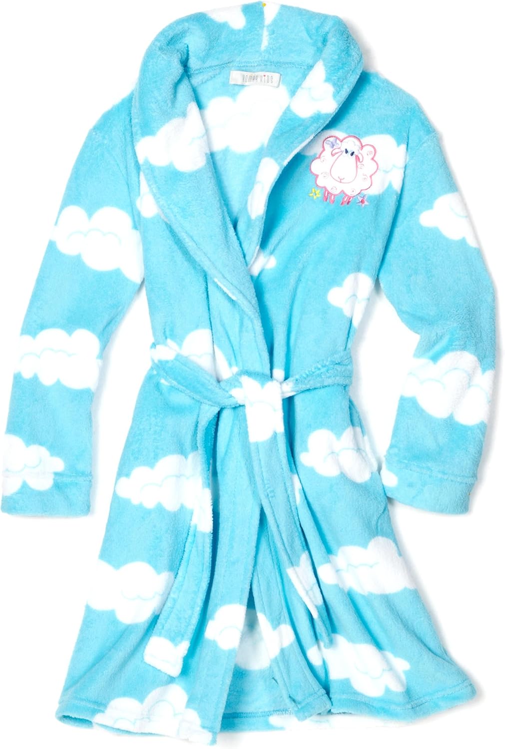 Amazon.com: Komar Kids Little Girls' Fluffy Clouds Yummy Robe, Blue ...