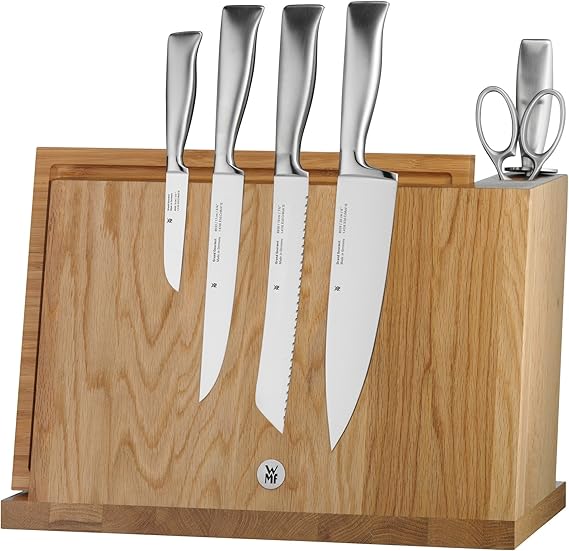 Amazon.com: WMF Knife Block 8-Piece Grand Gourmet Performance Cut ...