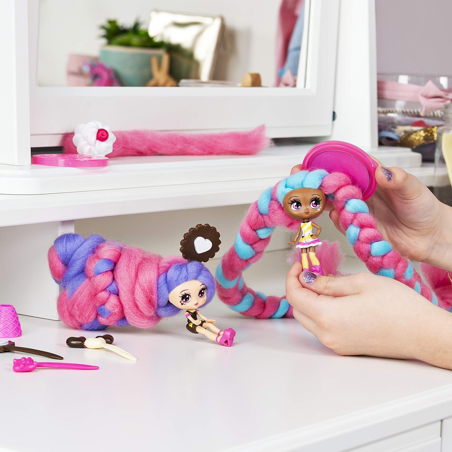 Candylocks, BFF 2-Pack, Jilly Jelly and Donna Nut, Scented Collectible ...