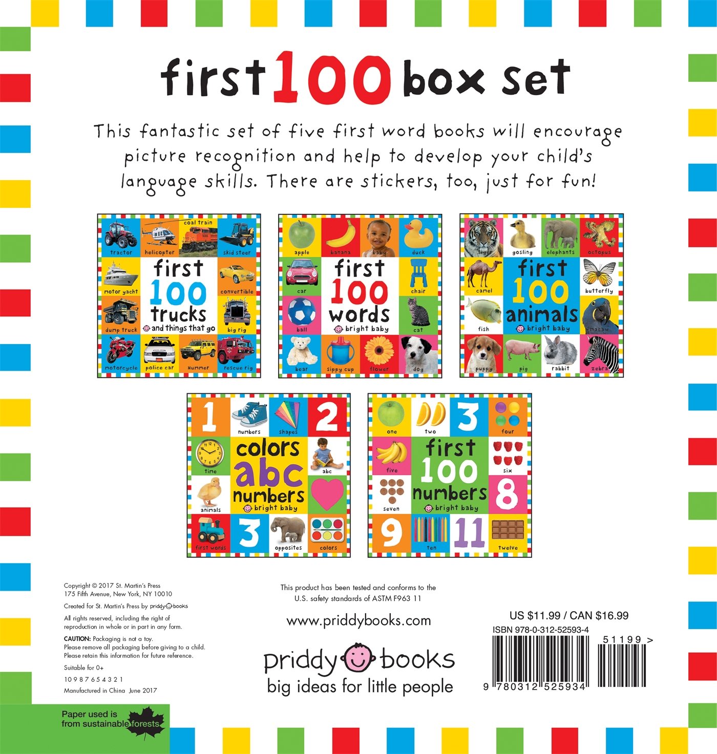 Mua First 100 PB Box Set (5 books): First 100 Words; First 100 Animals ...
