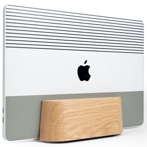 COREMINDED Adjustable Vertical Laptop Stand for Desk, MacBook Stand ...