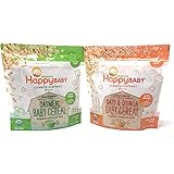 Happy Baby Organic Clearly Crafted Cereal Whole Grain Oatmeal, 7 Ounce ...