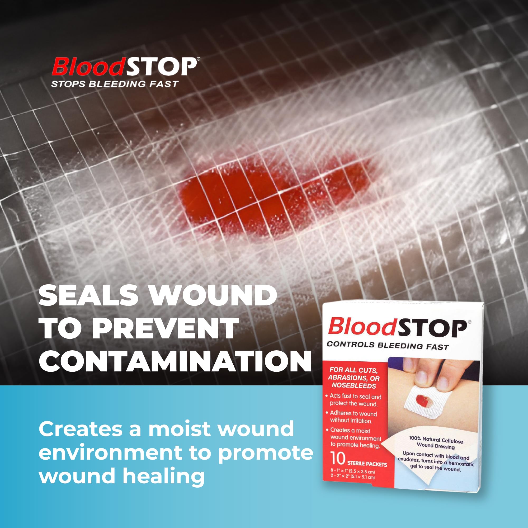 Mua BloodSTOP-Hemostatic Dressing: Controls Bleeding Fast, Natural ...