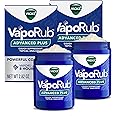 Amazon.com: Vicks VapoRub Advanced Plus, Powerful Cough Suppressant ...