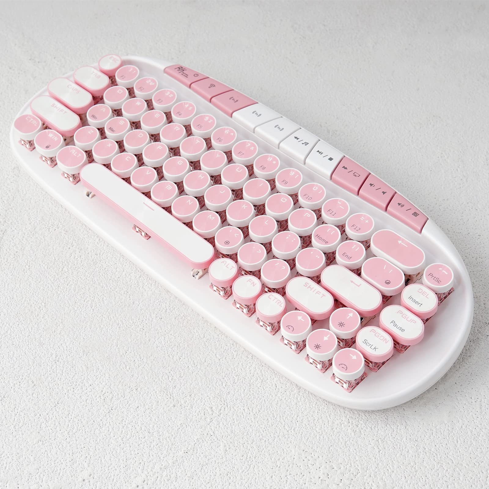 Mua RK ROYAL KLUDGE RK838 Wireless Mechanical Keyboard, 65% Layout Hot ...