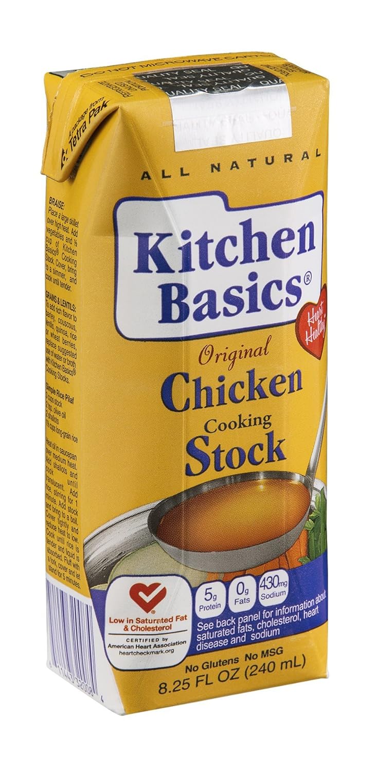 Amazon.com : Kitchen Basics All Natural Original Chicken Stock, 8.25 fl ...