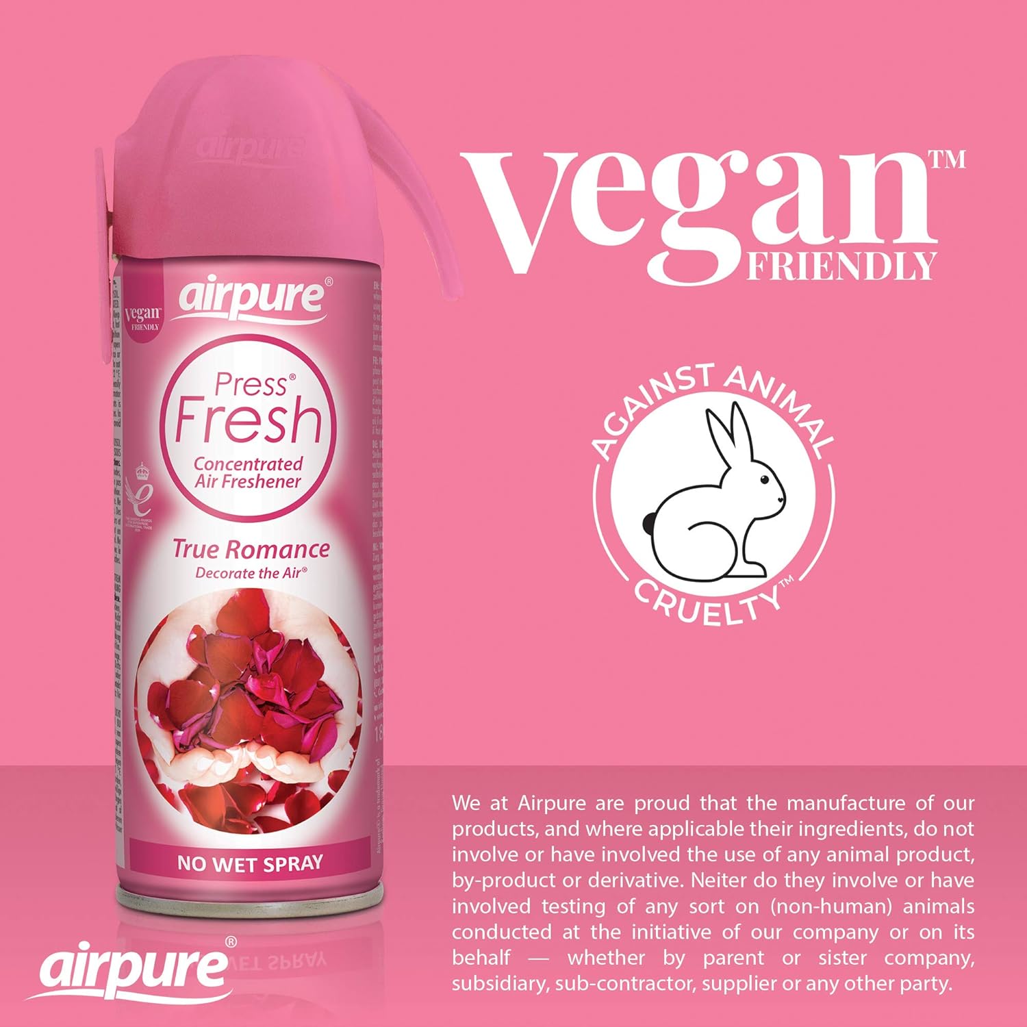 AIRPURE Press Fresh Air Freshener Spray, 180ml – BigaMart