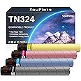 Amazon.com: SavFinto TN324 TN-324 TN514 TN-514 Toner Cartridge Replacement for Konica Minolta ...