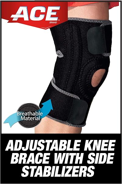 ACE Knee Brace with Dual Side Stabilizers: Amazon.co.uk: Health ...