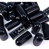 Amazon.com: 25 Piece 3/4" ID High Temp Silicone Rubber End Caps ...