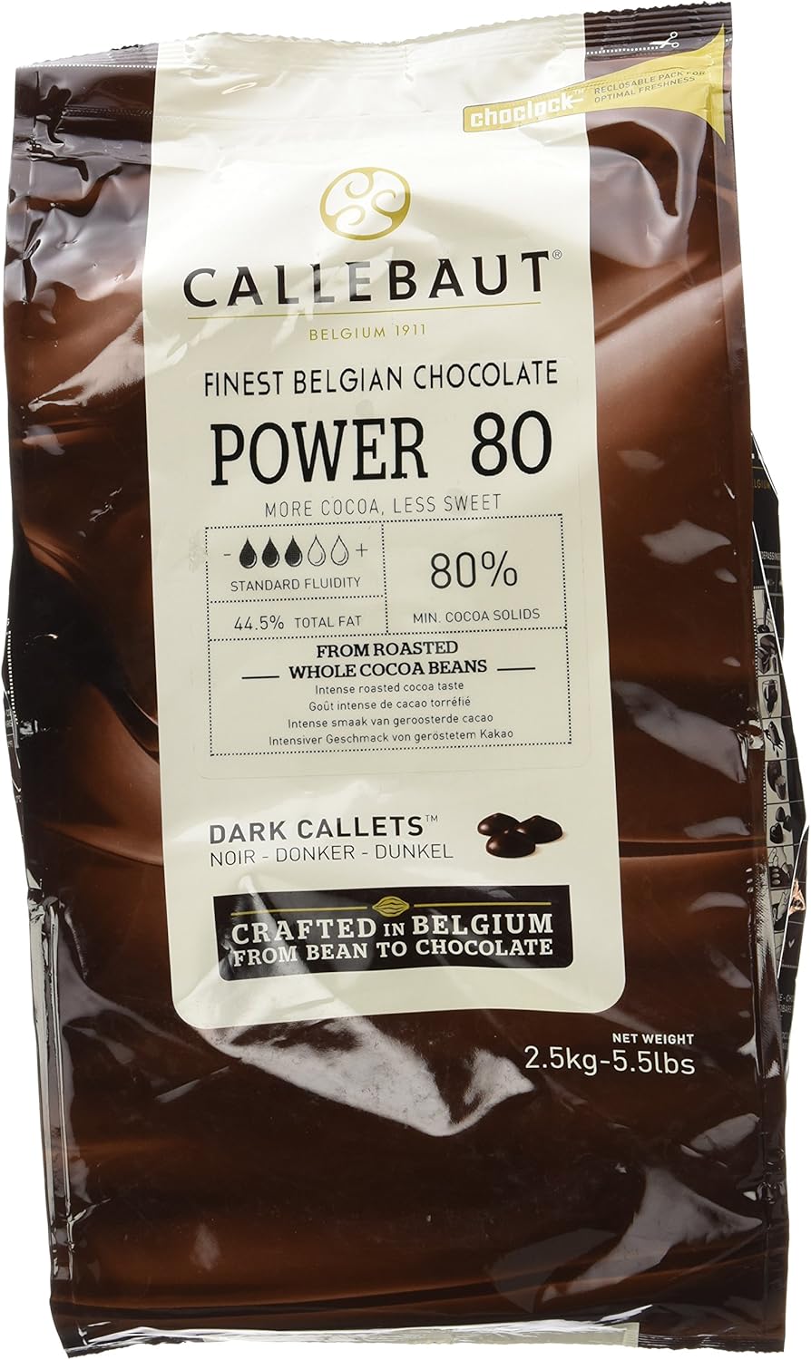Callebaut Powerful Dark Chocolate Callets 2.5 kg: Amazon.co.uk: Grocery