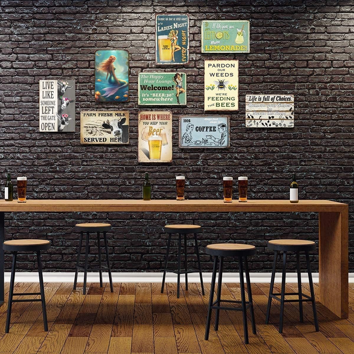 VIVACEUTICAL Metal Tin Signs Sexy Poster Pin Up Girl Hot Woman Boobs ...