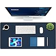 Amazon.com: K KNODEL Desk Mat, Mouse Pad, Desk Pad, Waterproof Desk Mat ...