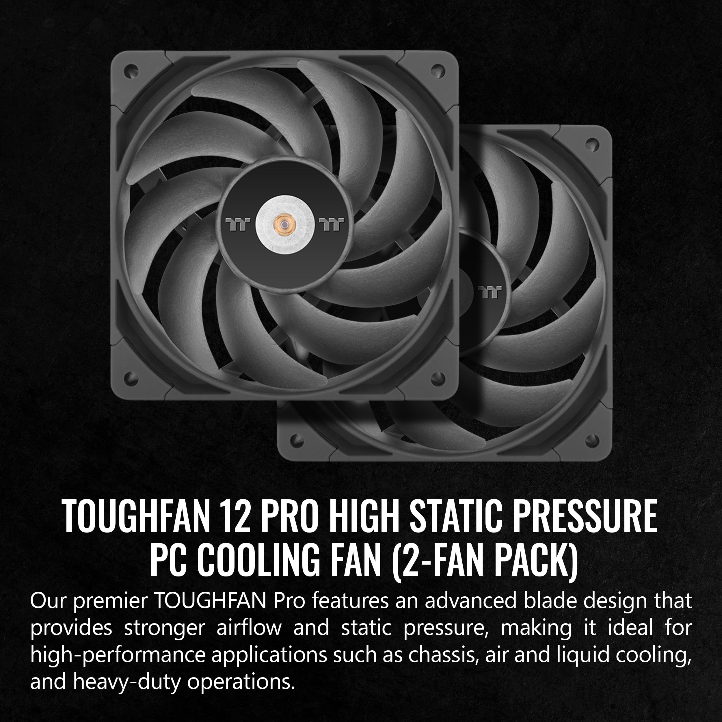 Mua Thermaltake TOUGHFAN 12 Pro High Static Pressure PC Cooling Fan ...