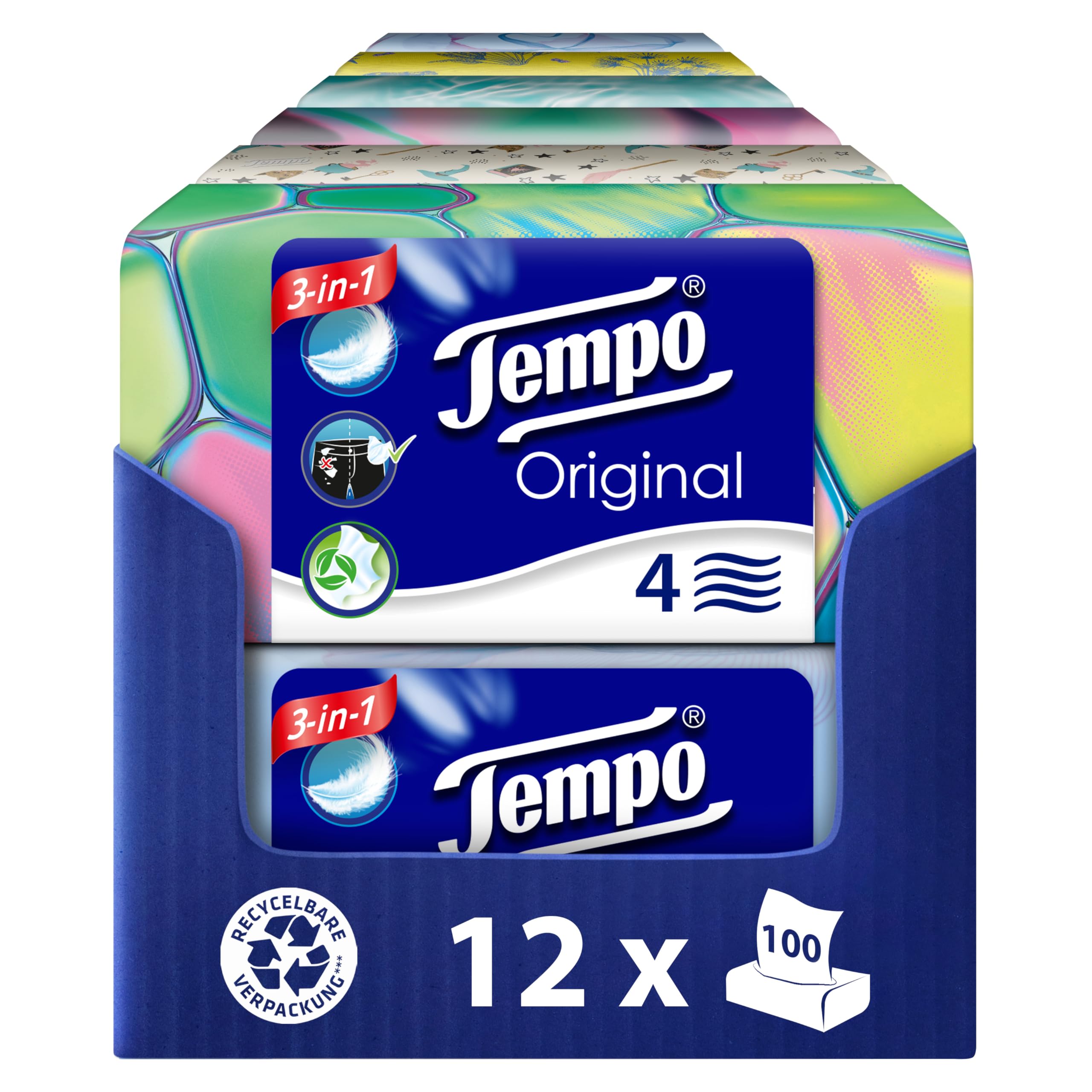 Mua Tempo Facial Tissues, 12 Tissue Boxes, 100 Tissues per Box (1200 ...