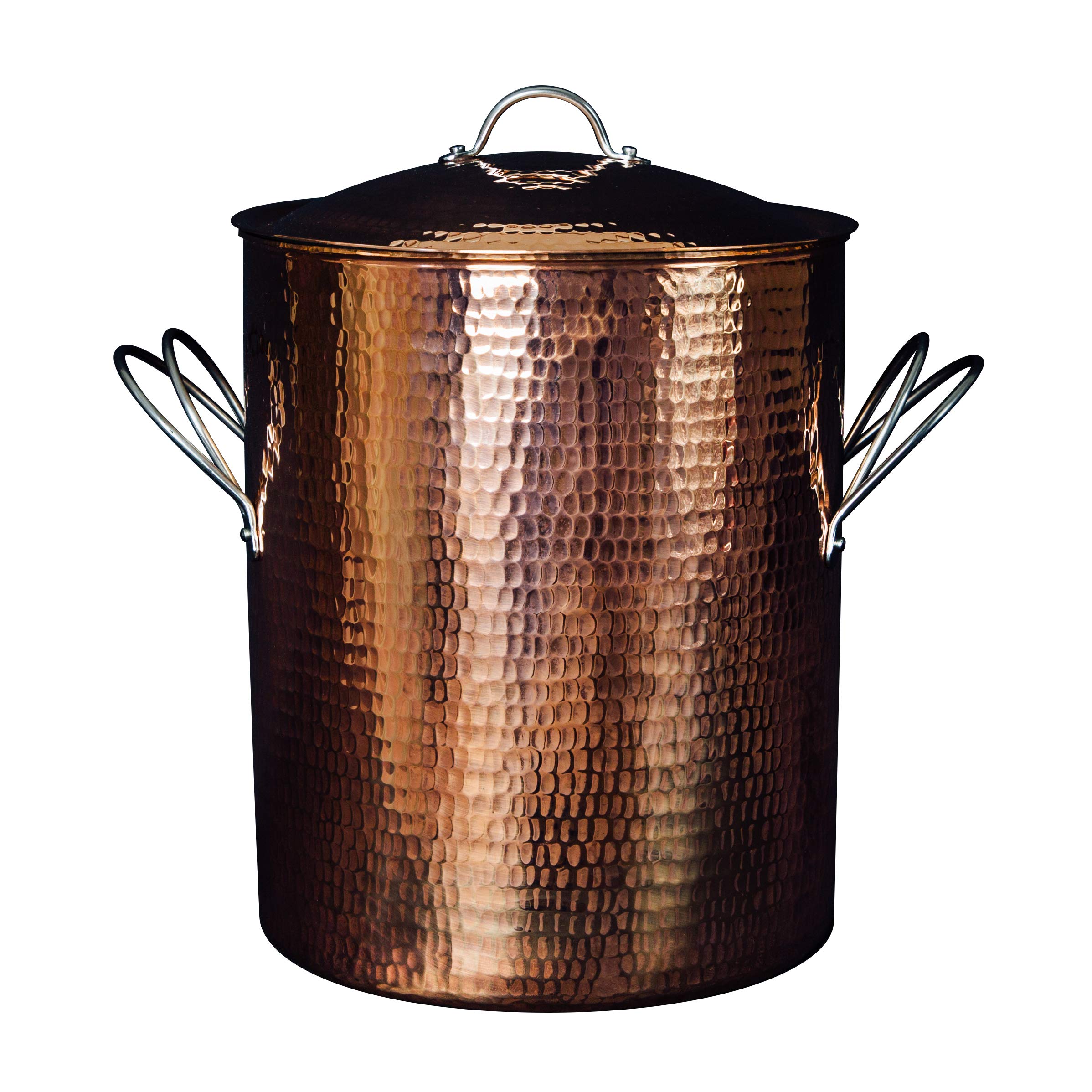 Mua Sertodo Copper Big Beautiful Stock Pot with Lid | 14 Qt Capacity ...
