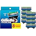 Amazon.com: Gillette ProGlide Razor Refills for Men, 8 Razor Blade ...