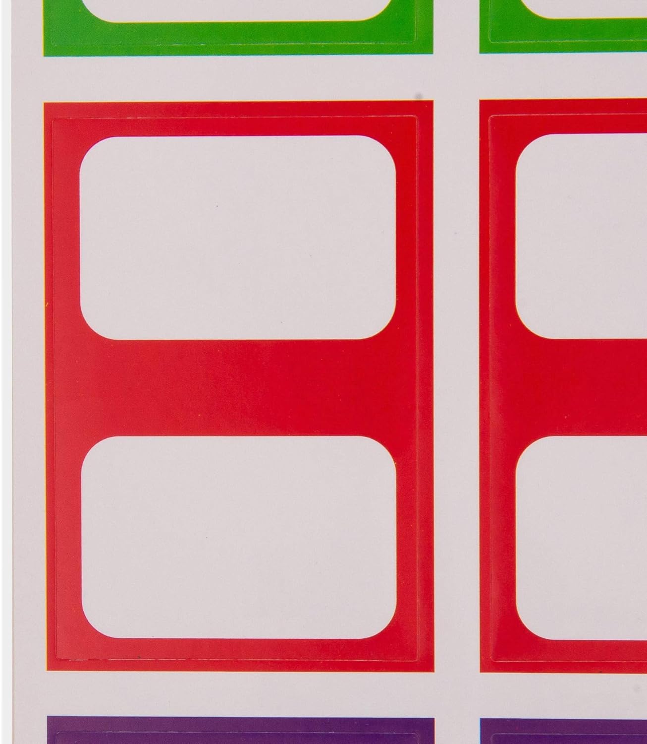 Harlington Group 54 Cable Labels Coloured Self-Adhesive Stickers Cord ...
