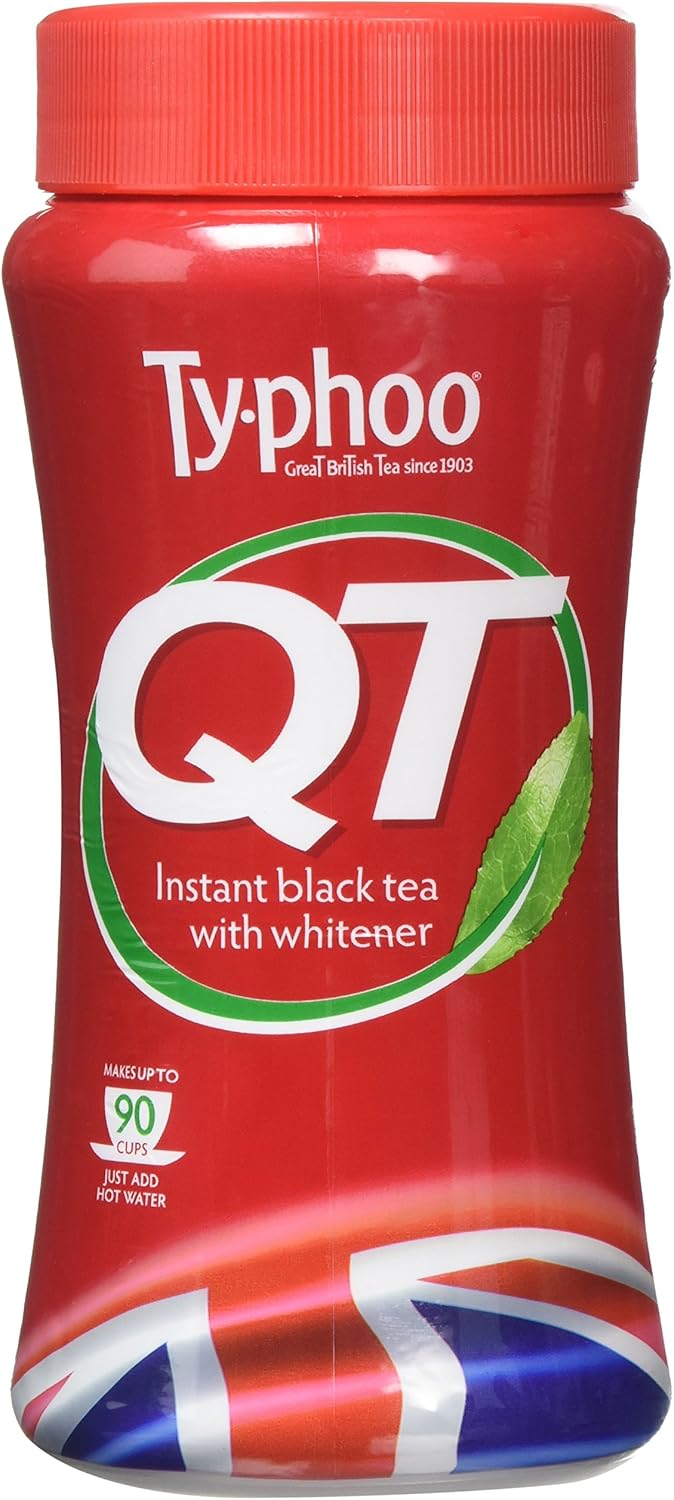 Typhoo QT Instant Black Tea with Whitener 225 g (Pack of 6): Amazon.co ...