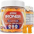 Amazon.com: Vegan Iron Gummies Supplement with Vitamin C, B12, Folate & Turmeric - Energy ...