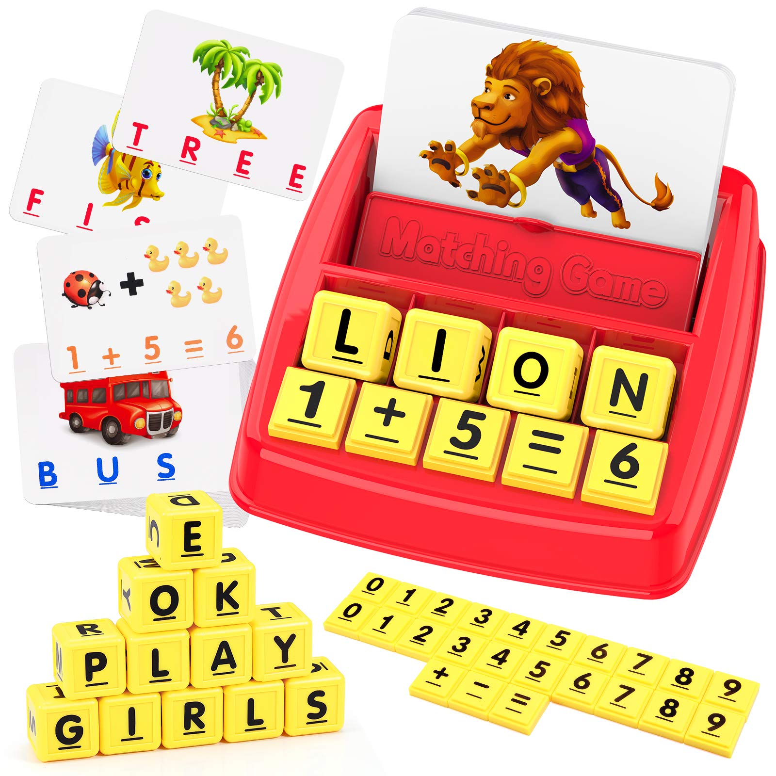Buy Educational Toys For 3 4 5 6 7 8 Year Old Kids Matching Letter And