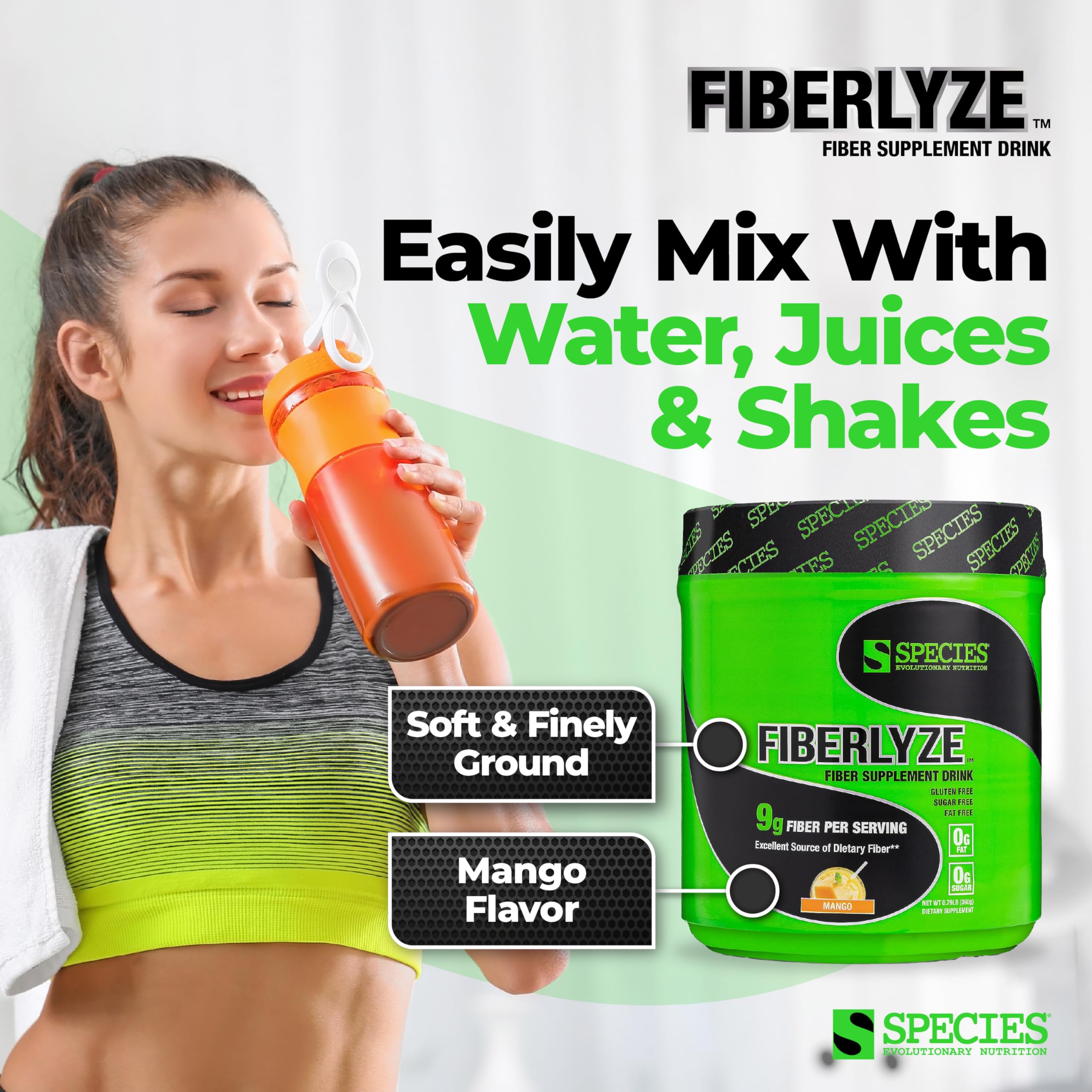 Mua Fiberlyze Fiber Supplement, Psyllium Based Soluble & Insoluble ...