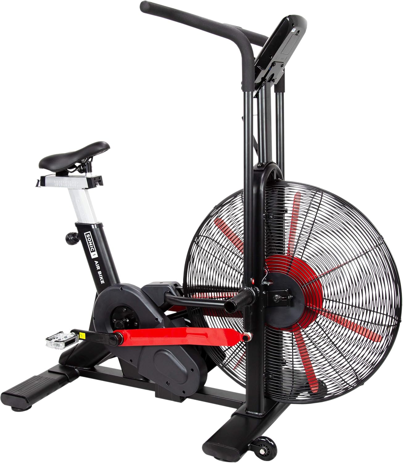 JLL Sonic 1 Air Bike, Air Resistance, Assault Bike, LCD Display, 7 ...