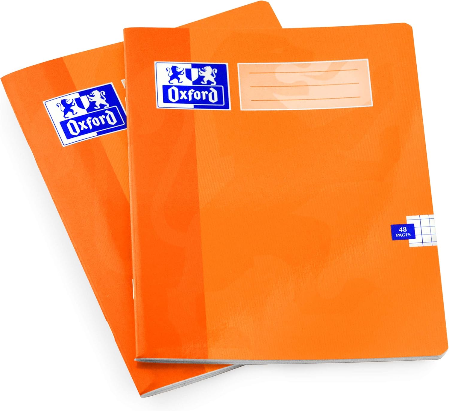 Oxford A5 School Exercise Maths Book – 5mm Squares – 48 Pages – Orange ...