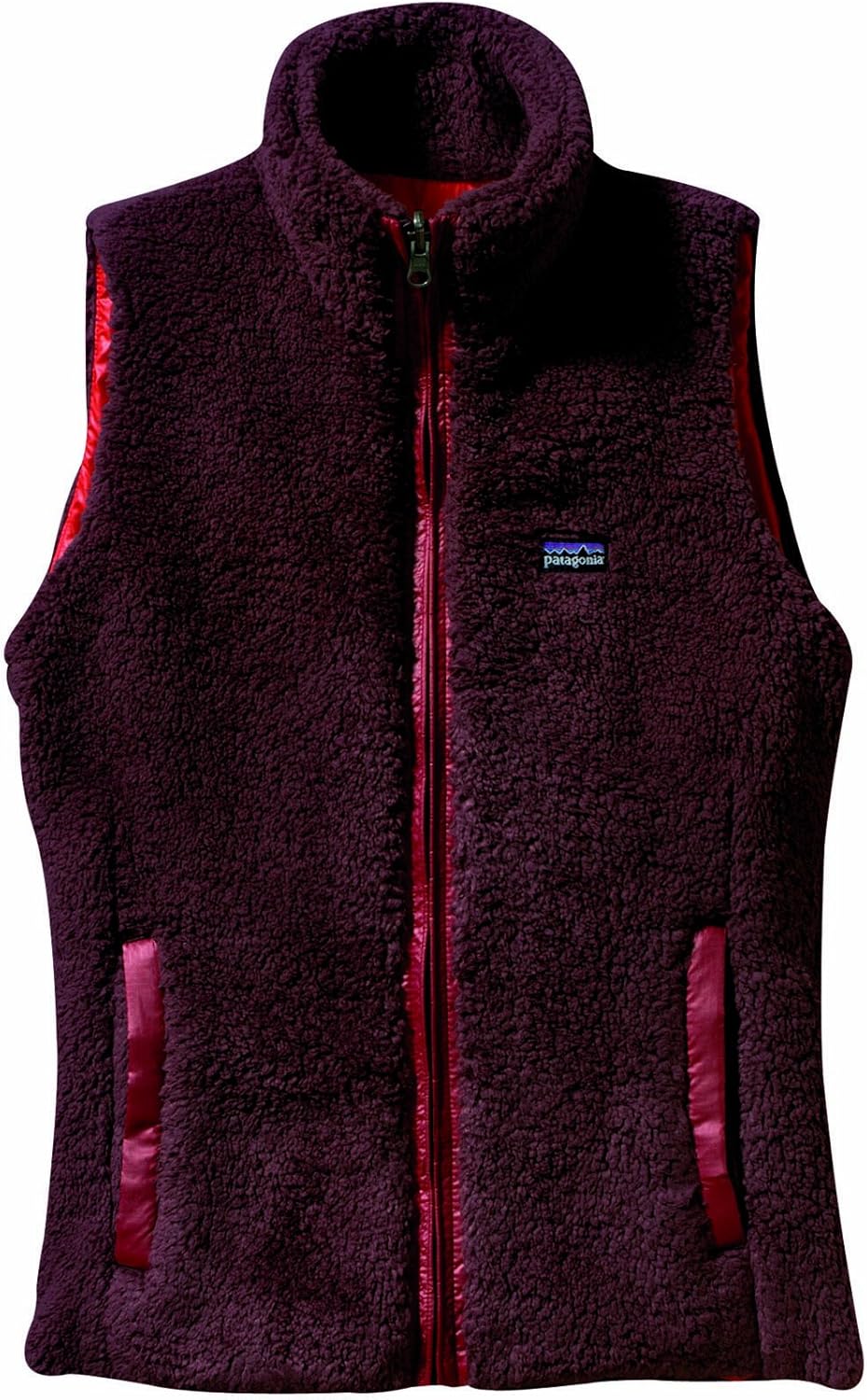 Patagonia Damen Weste W's Los Lobos Vest, Dark Ruby, XL, 25205_710 ...