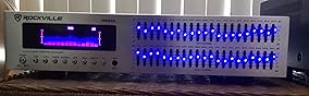 Amazon.com: Rockville REQ42-S 2 x 21 Band Home Theater Equalizer w ...