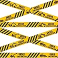 Amazon.com: Nuanchu 2 Rolls 3'' x 98 Feet Under Construction Party Tape Decorations Construction ...