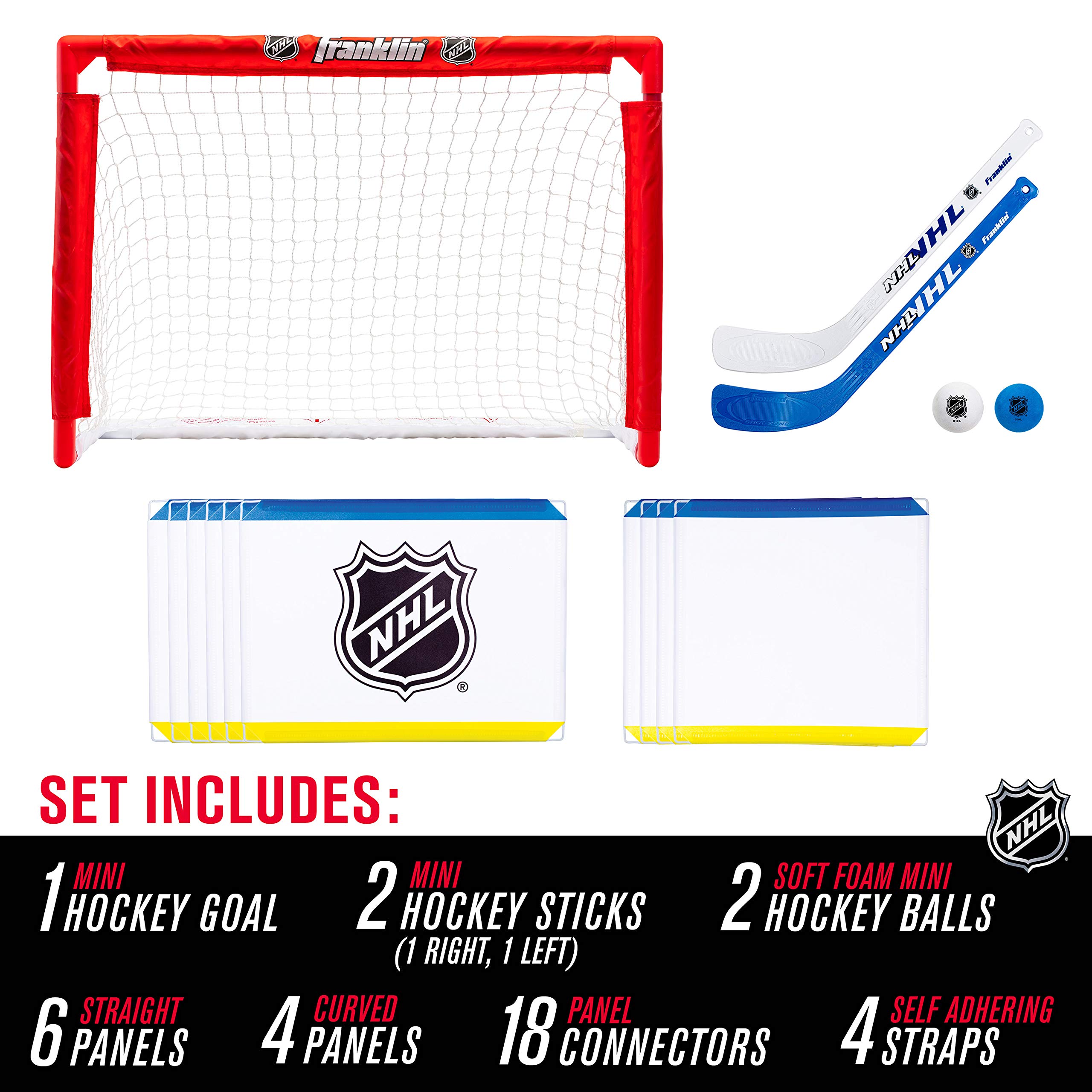 Mua Franklin Sports Mini Hockey Rink Set - Half Rink Knee Hockey Goal ...