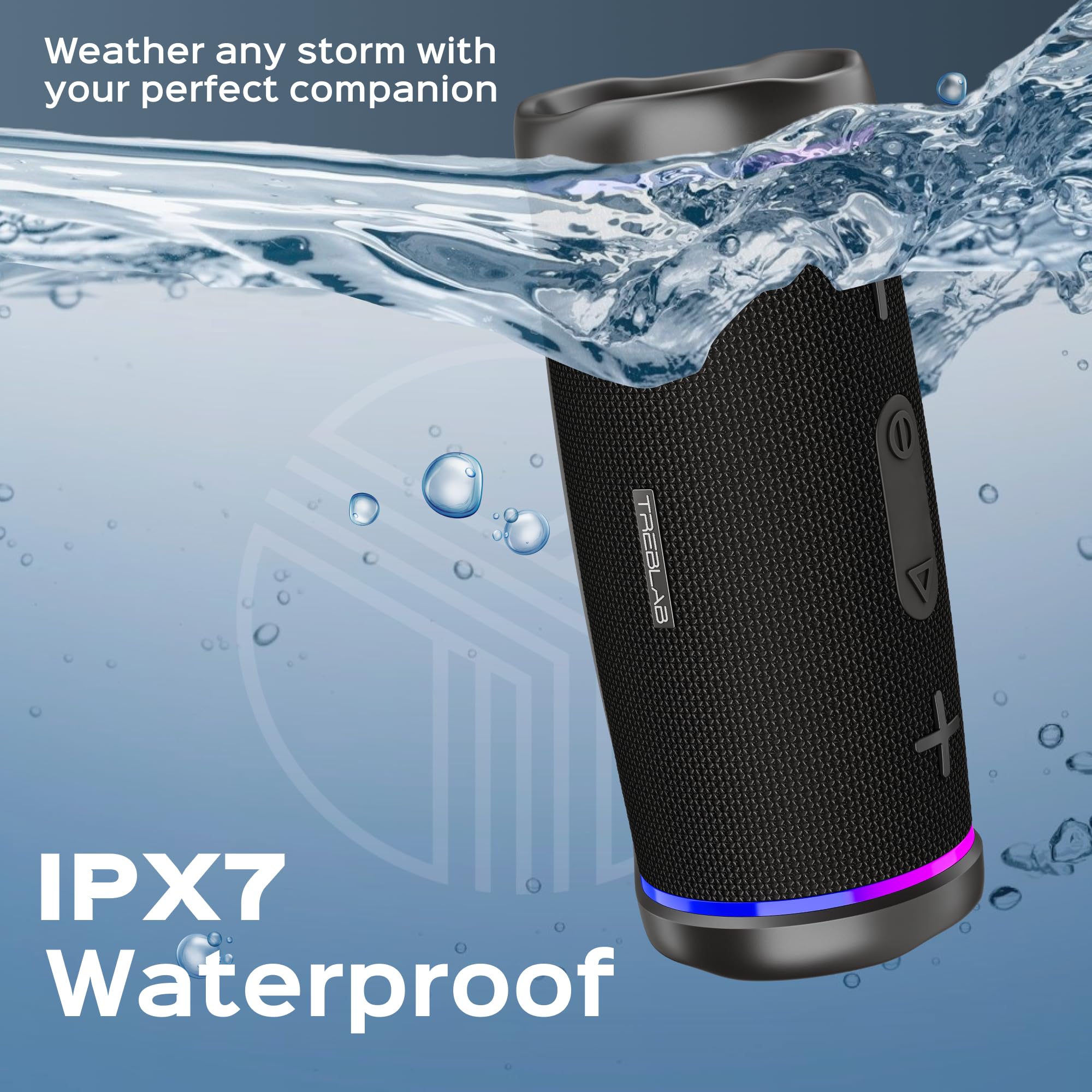 Mua TREBLAB HD77 Bluetooth Speaker - Powerful 360° Sound with Impactful ...