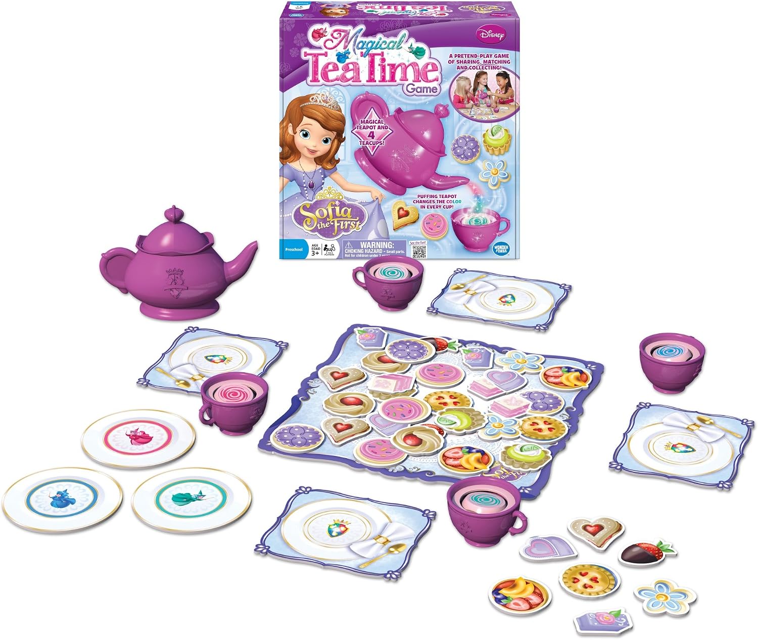 Sofia the First Magical Tea Time Board Game – BigaMart