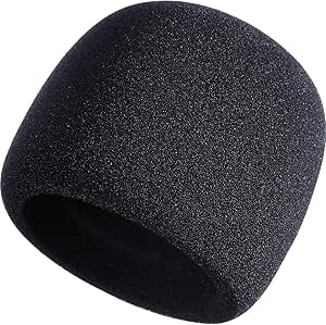 Amazon.com: Mudder Mic Cover Foam Microphone Windscreen, Condenser ...