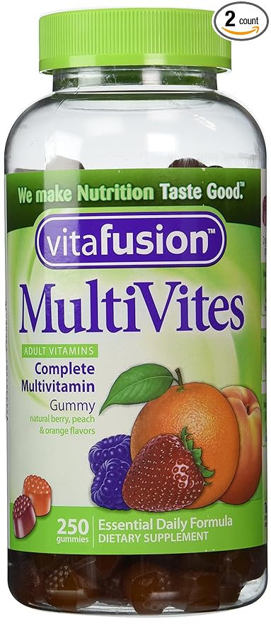 Vitafusion Multivites Gummy Vitamins Nutrition Facts | Besto Blog