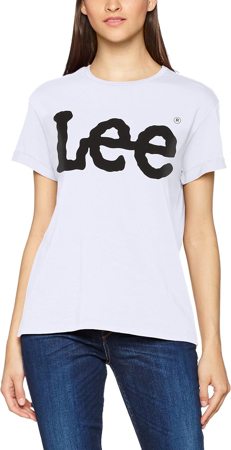 Lee Women's Logo Tee T-Shirt: Amazon.co.uk: Clothing